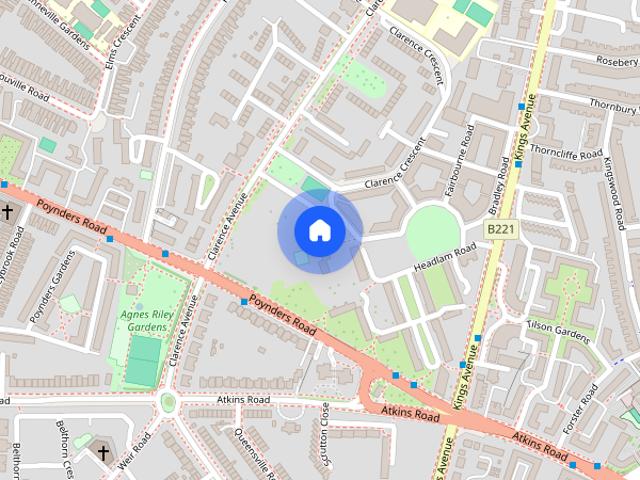 2nd Floor, 1 Bedroom Trinity in Riley House at Clapham Park