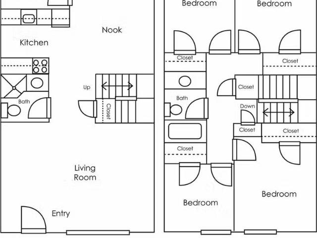 2x1 Town W/D Renovated Sierra Park Townhomes