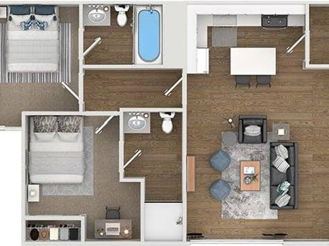 2x2 Apartment in Denton Sublet