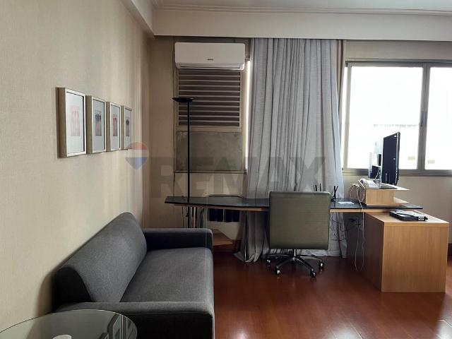 33 Área Útil Apart Hotel/ Flat Alugar, 1 Dormitórios localizado em Rua Bernardo Guimarães, 2032, Lourdes, Belo Horizonte, Minas Gerais, 30140087 | Brasil