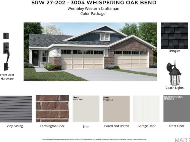 3004 Whispering Oak Bend, Unit 27202, Wright City, MO 63390 | MLS #26025