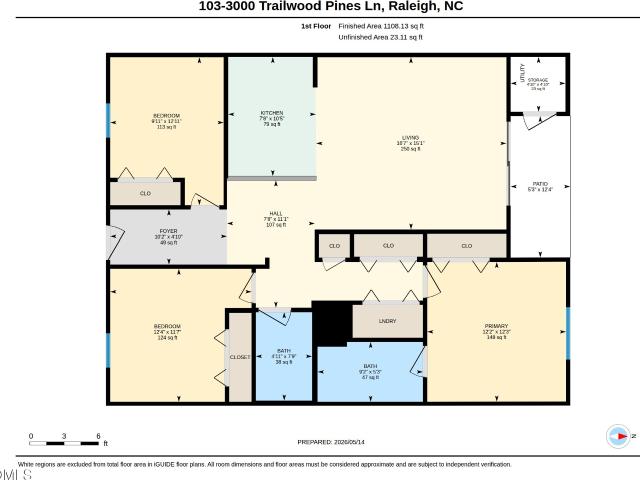 3000 Trailwood Pines Ln, Unit 103, Raleigh, NC 27603 | MLS #10168