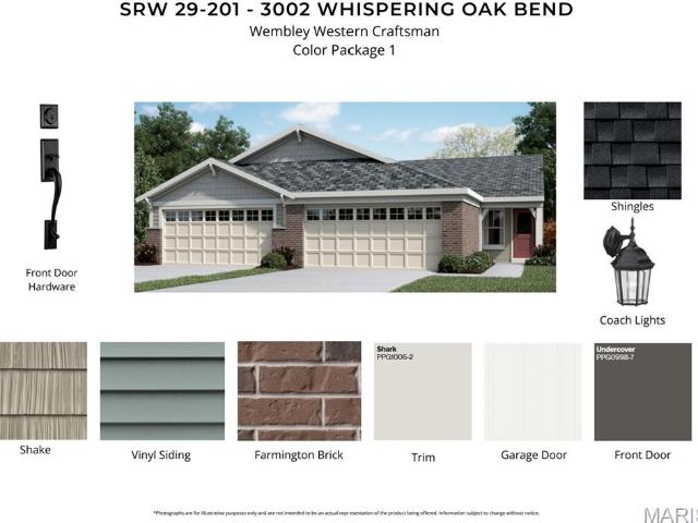 3002 Whispering Oak Bend, Unit 29201, Wright City, MO 63390 | MLS #26024