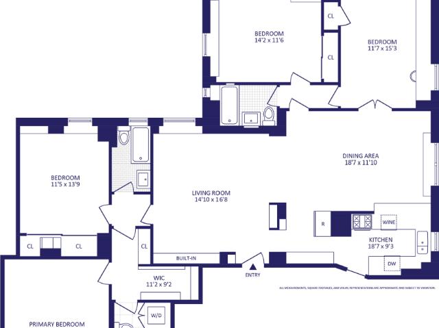 300 Riverside Drive, Unit 3GH | Compass