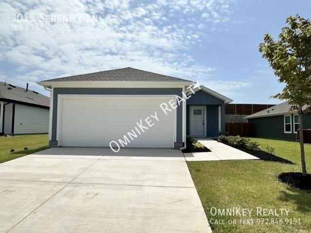 3015 Serenity Ln, 3 beds, 2 full baths
