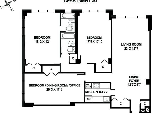 301 East 64th Street, Unit 2G