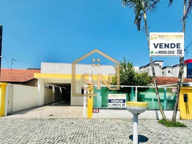 303C Casa Alto Padrão 150m do mar com 5 quartos e piscina no balneário Betaras em Matinhos