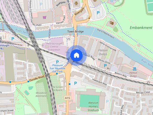 304 Armstrong House, Fletton Quays, Peterborough