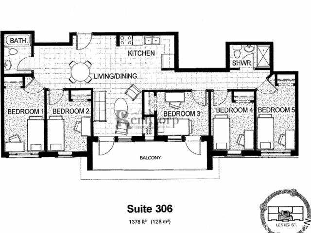 306 251 Lester St, 5 beds, 2 full baths
