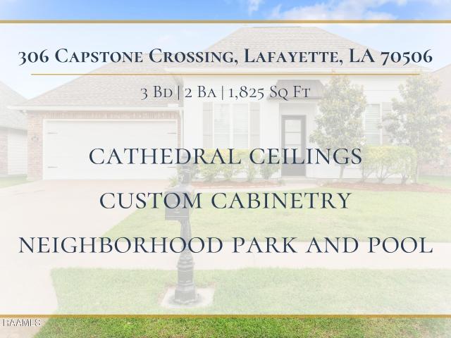 306 Capstone Crossing, Lafayette, LA 70506 | MLS #2600003 | Compass