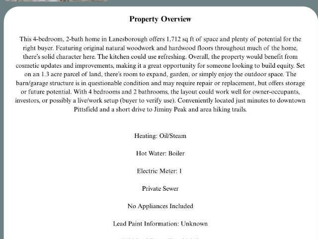 306 South St, Pittsfield, MA 01201 | MLS #248884