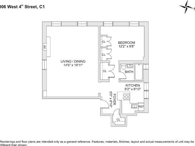 306 West 4th Street, Unit C1