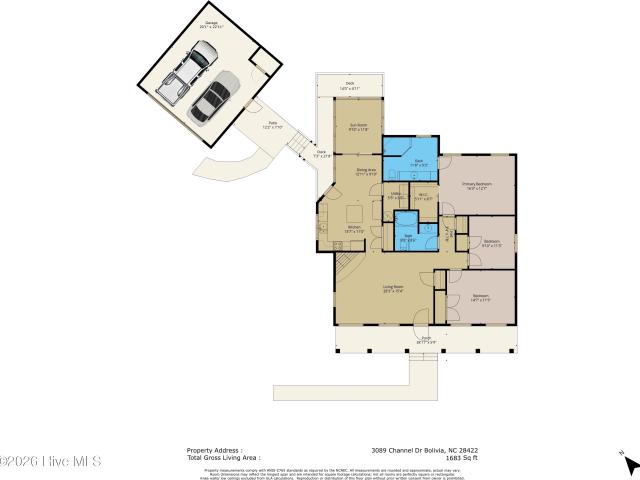 3089 Channel Dr SE, Bolivia, NC 28422 | MLS #100567