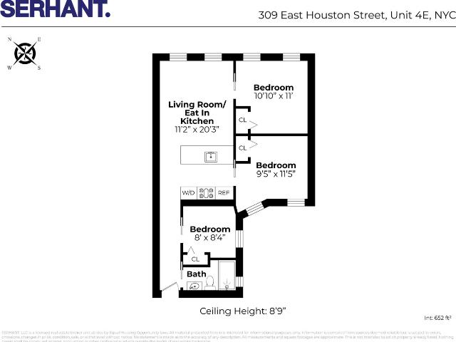 309 East Houston Street, Unit 4E | Compass