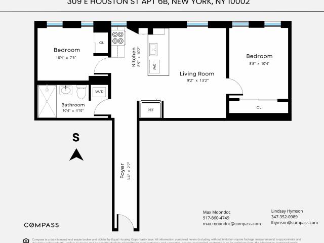 309 East Houston Street, Unit 6B