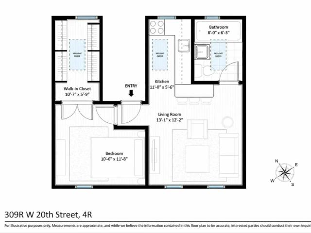 309 West 20th Street, Unit 4R
