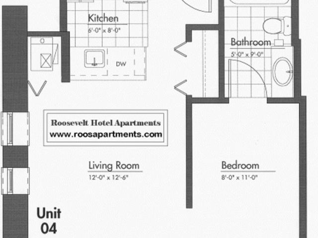 30 East Roosevelt Studio Apartment for Rent at 30 E Roosevelt Rd, Chicago, IL 60605 Loop