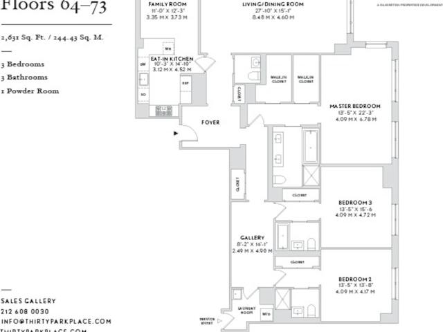 30 Park Place, Unit 69B