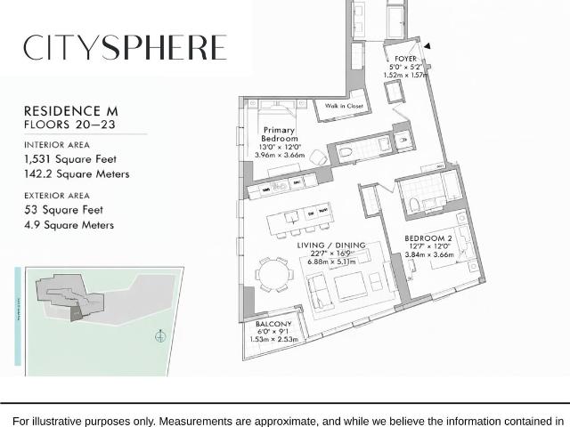 30 Riverside Boulevard, Unit 21M