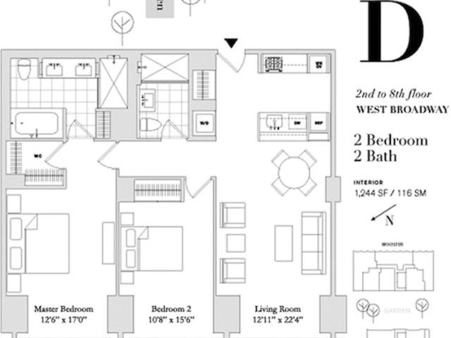 311 West Broadway, Unit 6D | Compass