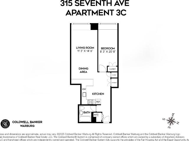 315 7th Avenue, Unit 3C