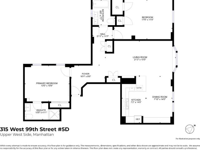 315 West 99th Street, Unit 5D