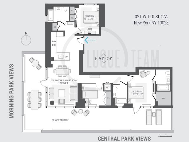 321 West 110th Street, Unit 7A