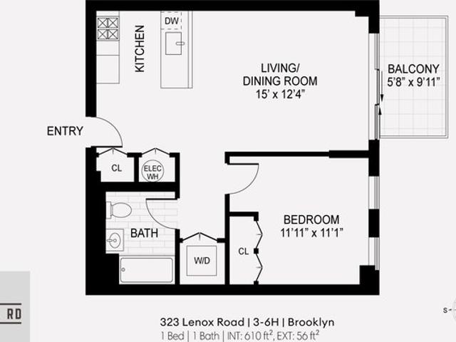 323 Lenox Rd Apt 3H, Brooklyn, NY 11226