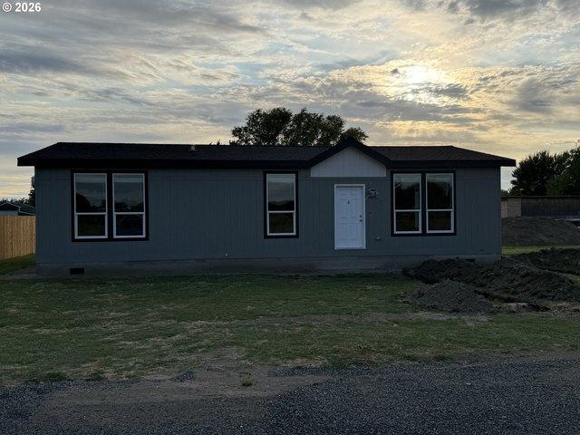 325 N Sloan, Stanfield, OR 97875