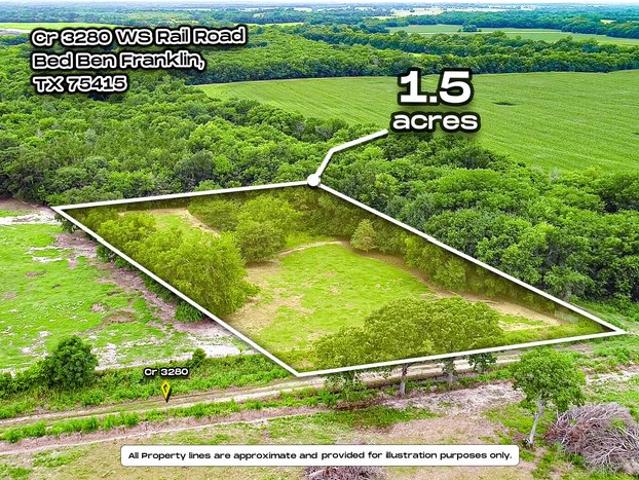 3280 Ws Rail Rd, Ben Franklin, TX 75415
