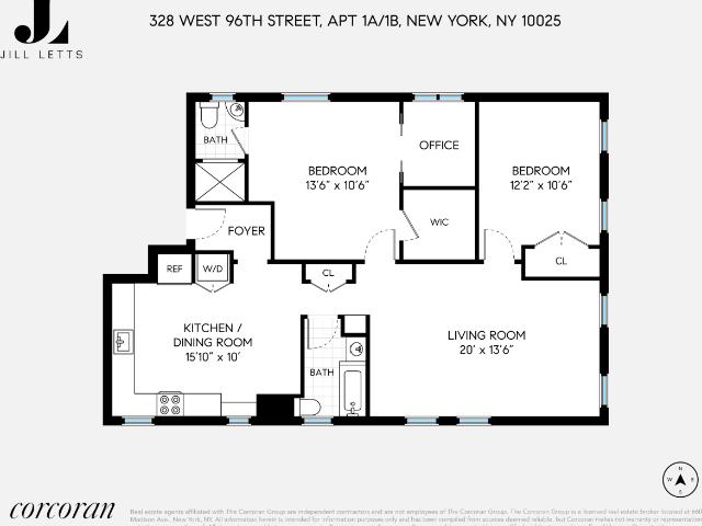 328 West 96th Street, Unit 1A/1B