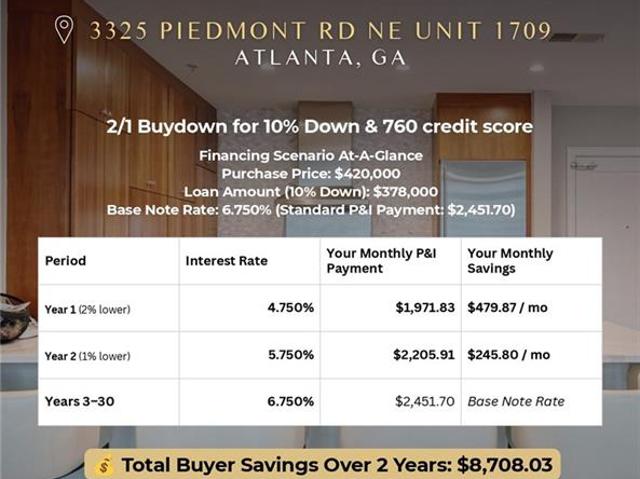 3325 Piedmont Road NE 1709