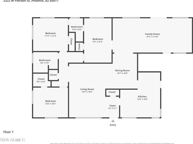 3322 W Pierson St, Phoenix, AZ 85017 | MLS #6994