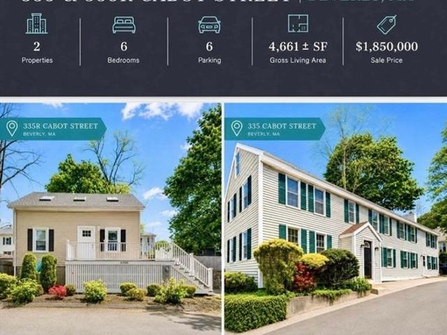 335 and 335R Cabot St, Beverly, MA 01915