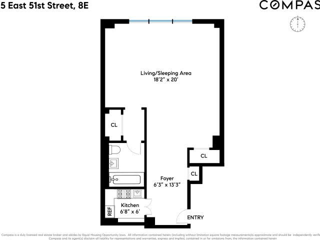 335 East 51st Street, Unit 8E | Compass