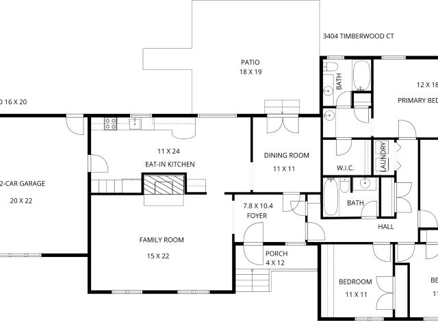 3404 Timberwood Ct, Raleigh, NC 27606 | MLS #10164 | Compass