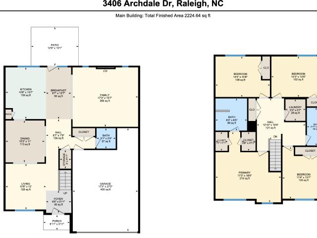 3406 Archdale Dr, Raleigh, NC 27614 | MLS #10160 | Compass