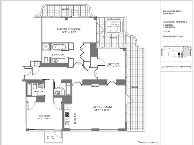 340 East 23rd Street, Unit PH3D | Compass