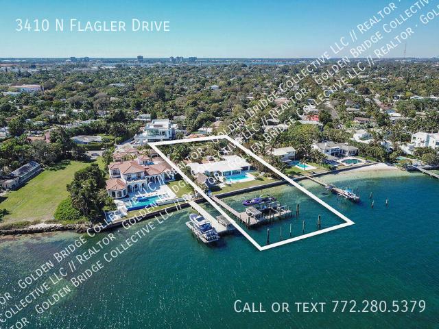 3410 N Flagler Drive, 6 beds, 5 full baths