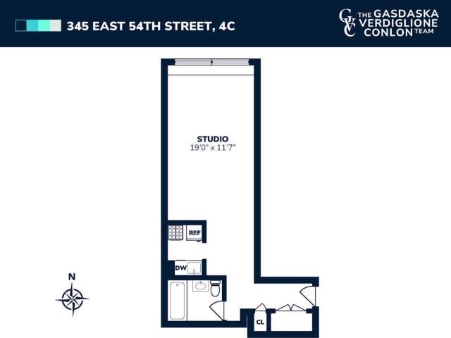 345 East 54th Street, Unit 4C | Compass