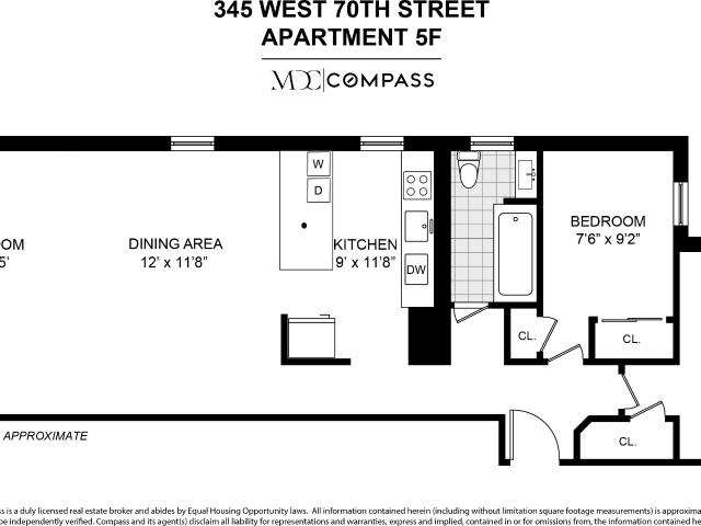 345 West 70th Street, Unit 5F