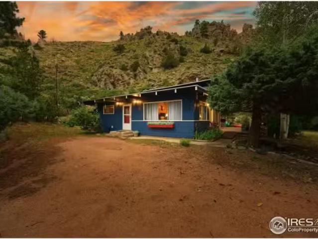 34828 W HIGHWAY 14, BELLVUE, CO 80512 Single Family Residence.