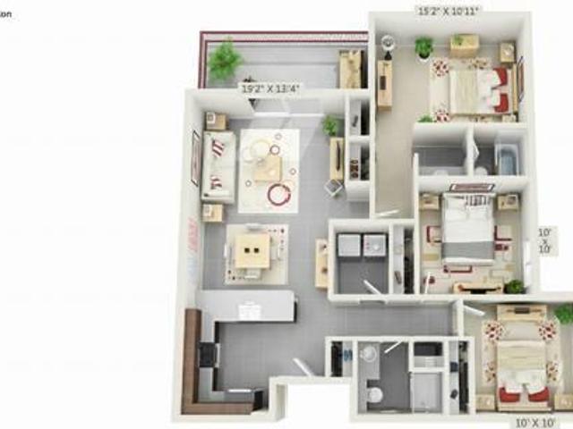 $3499 / 3br 1224ft² Unbelievable Deals Three Bedroom with Great Amenities