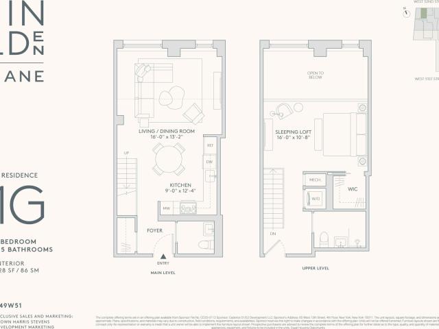 349 West 51st Street, Unit 1G