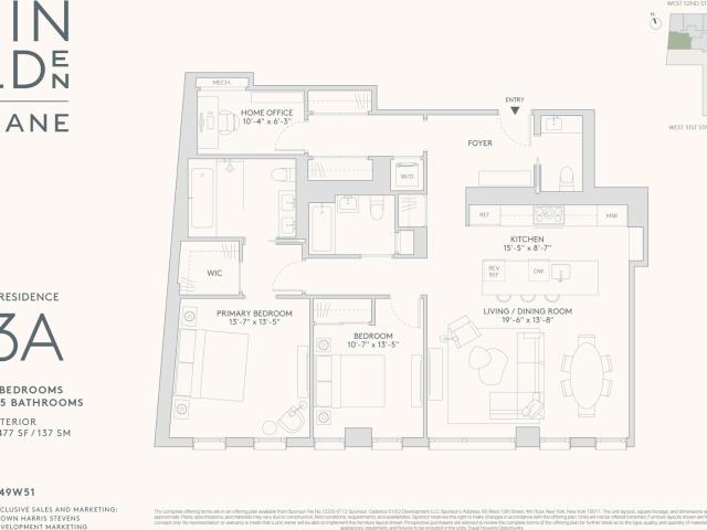 349 West 51st Street, Unit 3A | Compass