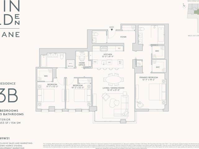 349 West 51st Street, Unit 3B | Compass