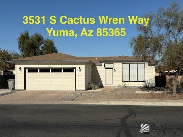 3531 S Cactus Wren Way, Yuma, AZ 85365