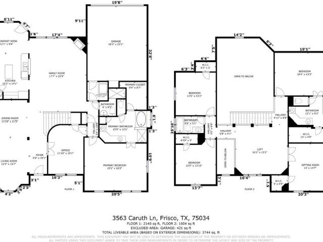 3563 Caruth Ln, Frisco, TX 75034 | MLS #21237