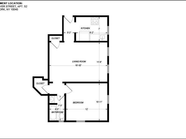 35 Thayer Realty LLC 1 Bedroom Apartment for Rent at 35 Thayer St, New York, NY 10040 Washington Heights