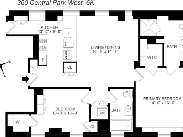 360 Central Park West, Unit 6K